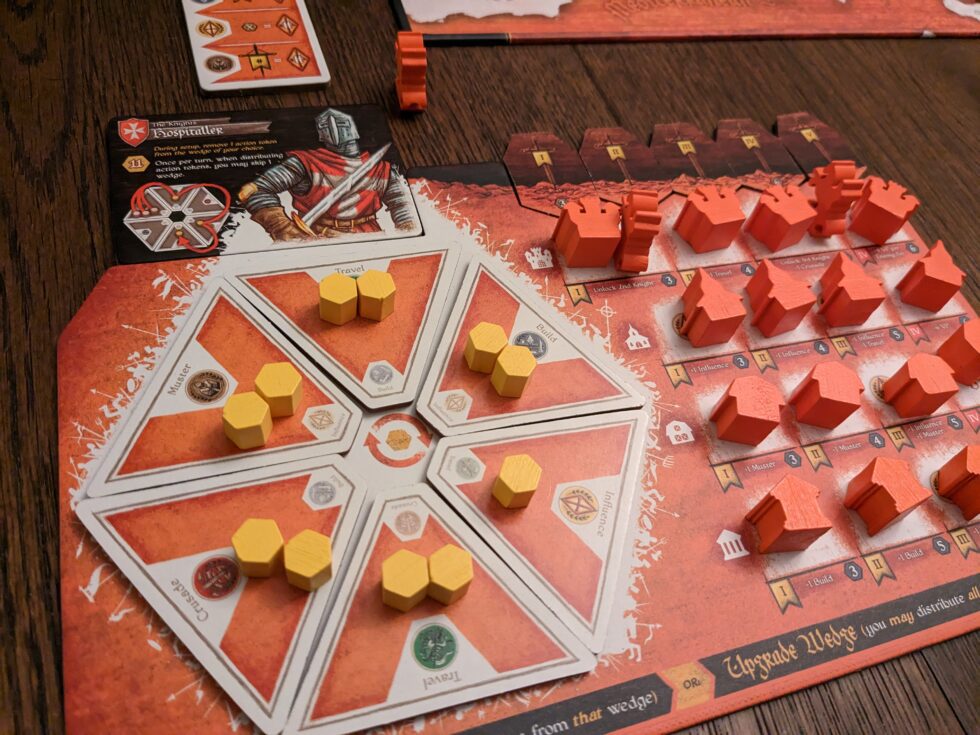 Crusaders: Thy Will Be Done - Board Game Review - Meeple and the Moose