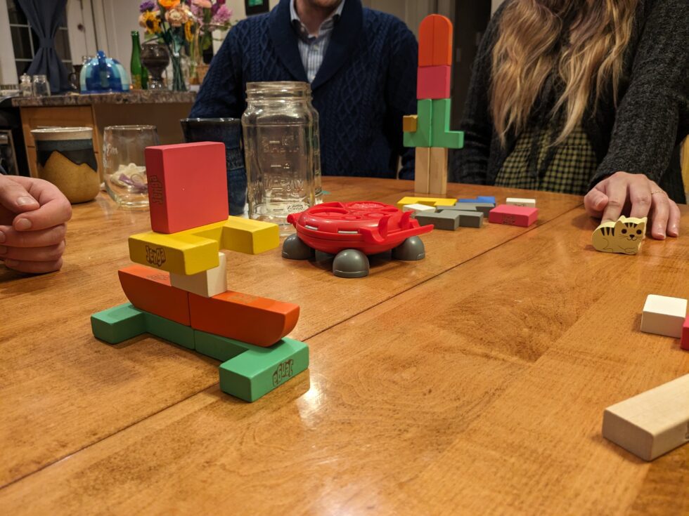 Jenga Maker - Board Game Review - Meeple and the Moose