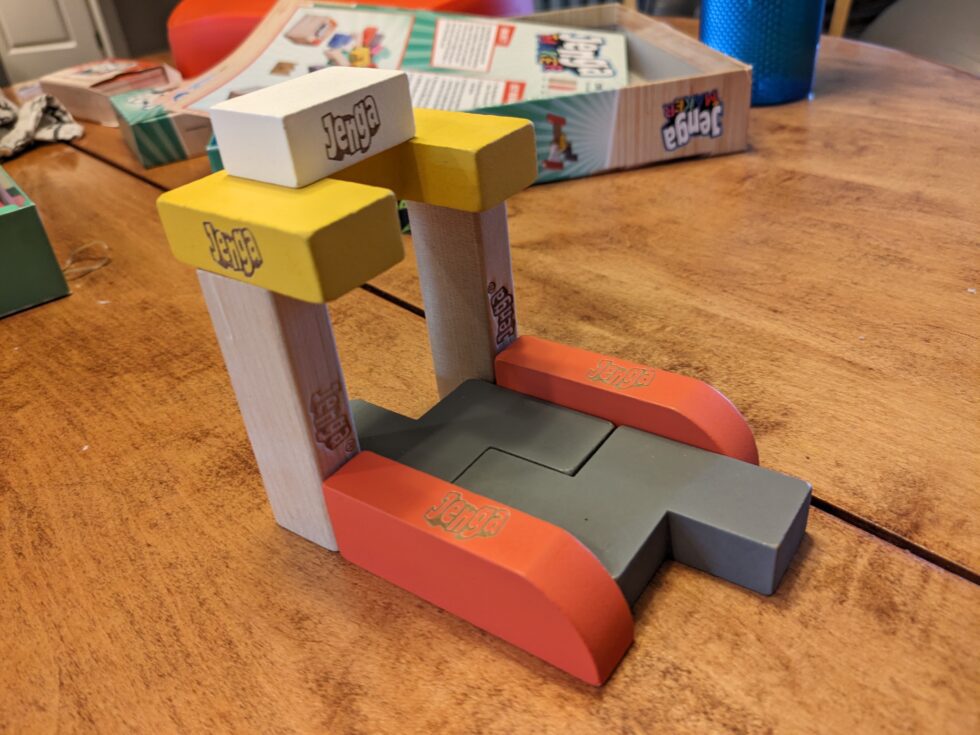 Jenga Maker - Board Game Review - Meeple and the Moose