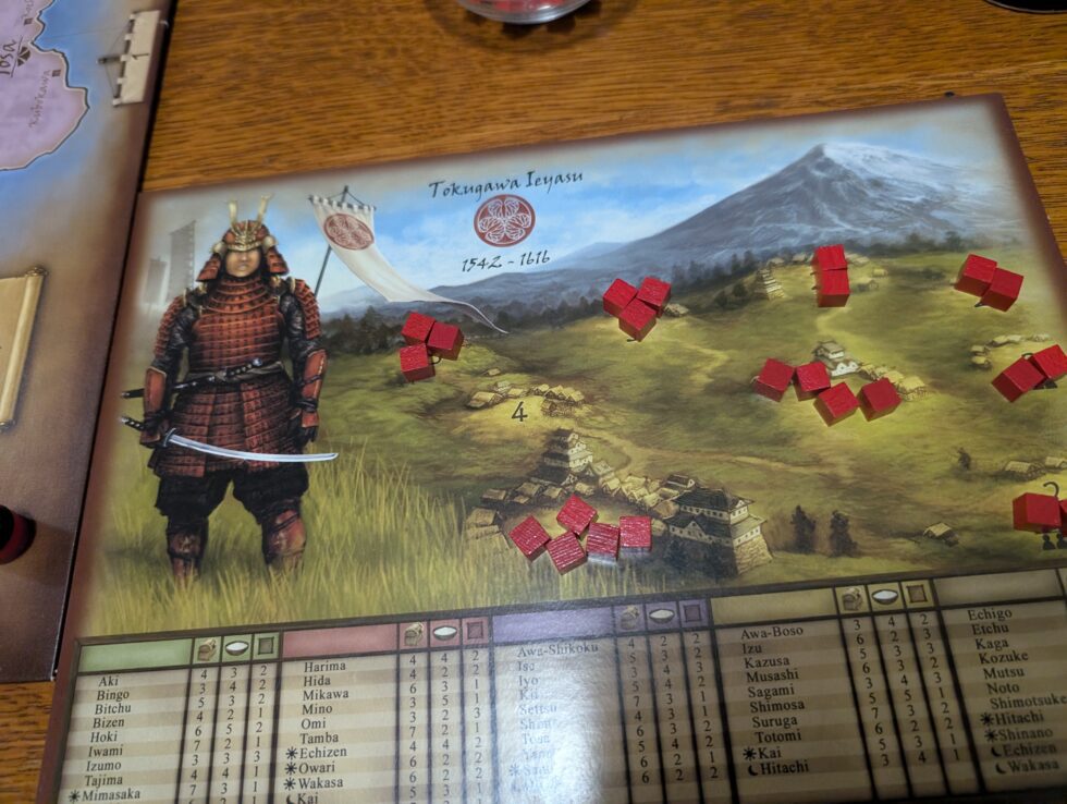 Shogun - Board Game Review - Meeple and the Moose